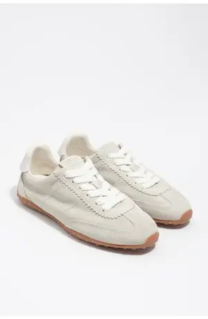 Bimba Y Lola Suede Scalloped Sneakers