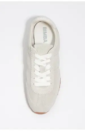 Bimba Y Lola Suede Scalloped Sneakers