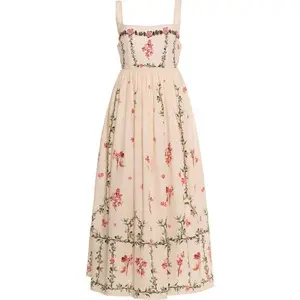 Agua Bendita Embroidered Day Dresses