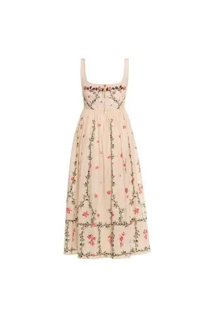 Agua Bendita Barbara Cauca Midi Dress