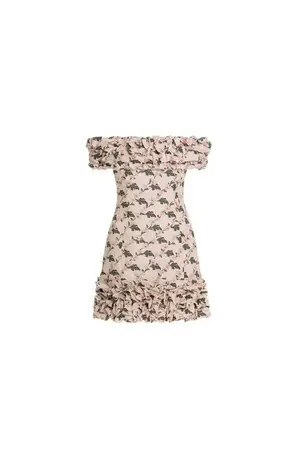 Agua Bendita Jardín Anhelo Mini Dress - Multicolor