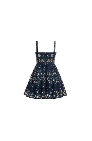 Agua Bendita Lima Promesa Mini Dress