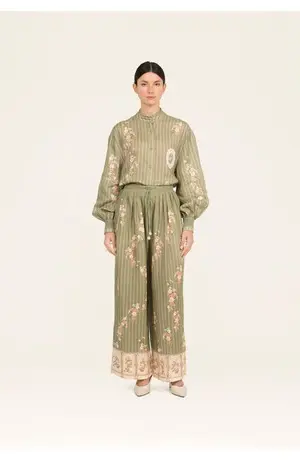 Agua Bendita Cocada Paraiso Wide Leg Trousers