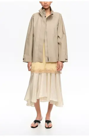 Bimba Y Lola A-line Trench Coat