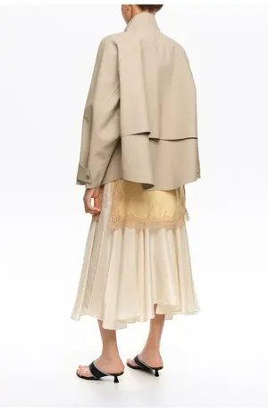 Bimba Y Lola A-line Trench Coat