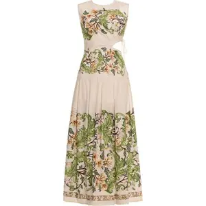 Agua Bendita Otoño Anhelo Midi Dress