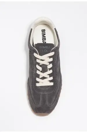 Bimba Y Lola Suede Scalloped Sneakers