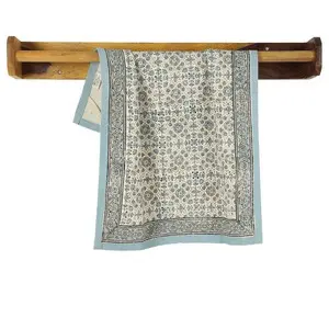 SUSTAINABLE THREADS Lilyhand Block Printed Kitchen Towel