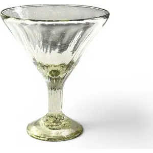 VILLA LUA HOME Recycled Handblown Martini Glassset Of 2 - Clear
