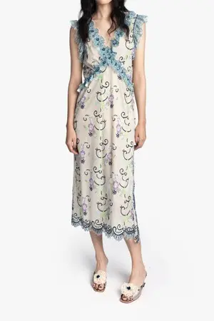 Anna Sui Lady Chatterley's Lace Dress