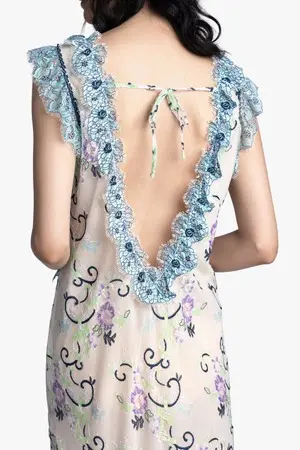 Anna Sui Lady Chatterley's Lace Dress