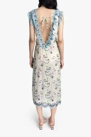 Anna Sui Lady Chatterley's Lace Dress