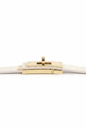 THE NOLI SHOP Nicola Belt - Pearl