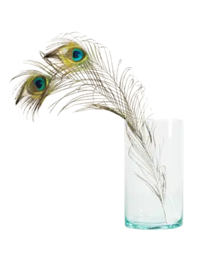 UNE VIE NOMADE Kade Recycled Glass Hurricanes