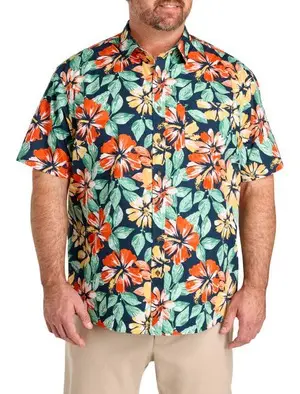 Oak Hill By Dxl Spread Collar Shirts For Men