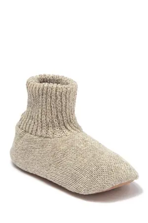 MUK LUKS Faux Fur Lined Slipper - Natural