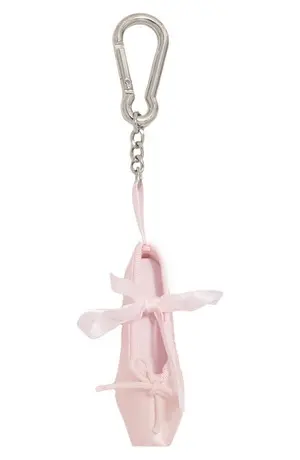 PETIT MOMENTS Ballet Slipper Charm Keychain - Pink