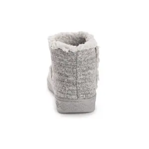 MUK LUKS Aubree Bootie Slipper With Faux Shearling Lining