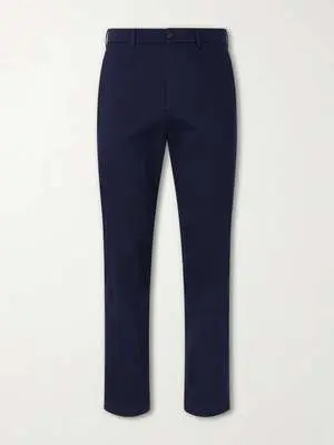 Dunhill Straight-leg Cotton-blend Twill Trousers