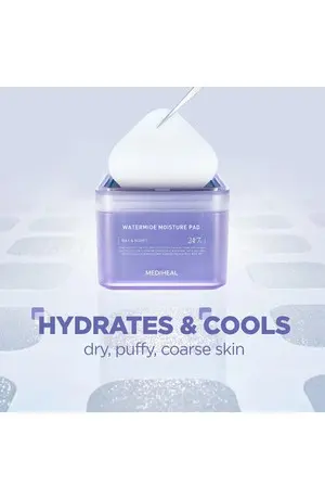 MEDIHEAL Watermide Moisture Pad - Blue