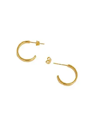 OTTOMAN HANDS Dela Textured Hoop Earrings