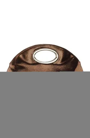 Nina Jael Top Handle Clutch - Bronze