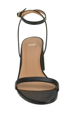 BOSS Cristas Ankle Strap Sandal - Black