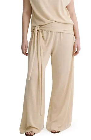 Mango Draped Bottoms For Women