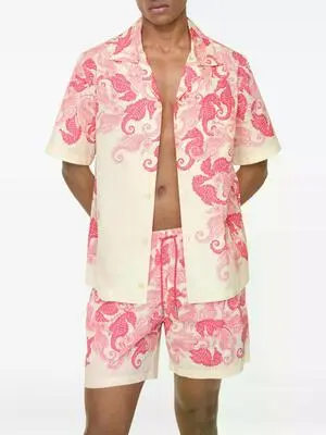 Burberry Seahorses Print Swim Shorts