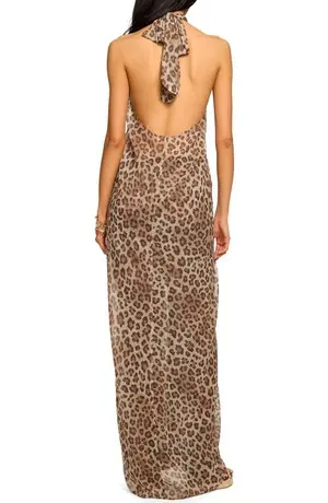 Ramy Brook Halter Sheer Cover-up