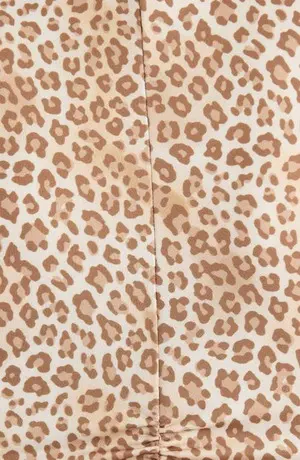Ramy Brook Olivia Leopard Twist Front Bikini Top