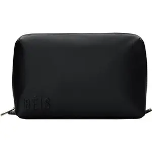 BEIS The Medium Cosmetic Pouch - Black