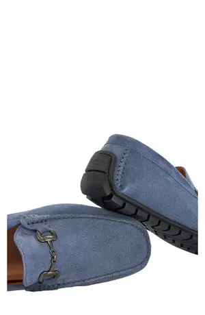Dune London Brackon Bit Loafer - Blue