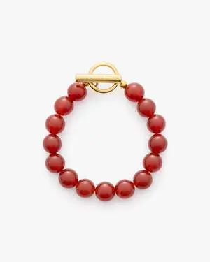 Cuyana Beaded Bracelet - Red