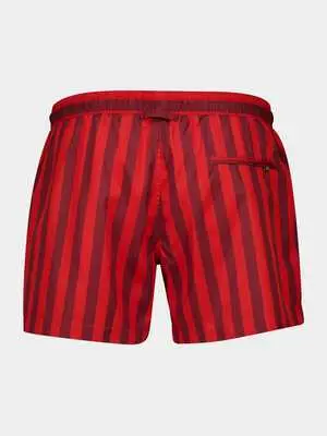 Orlebar Brown Vermillion Stripe Jack Swim Shorts - Red