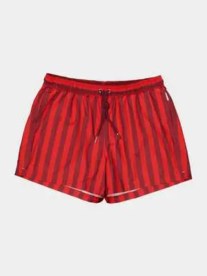 Orlebar Brown Vermillion Stripe Jack Swim Shorts - Red