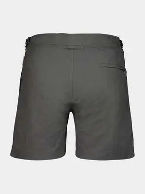 Orlebar Brown Elephant Bulldog Mid-length Swim Shorts - Grey