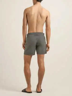 Orlebar Brown Elephant Bulldog Mid-length Swim Shorts - Grey
