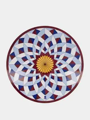 La DoubleJ Lotus Of Life Set Of 2 Cork Placemats