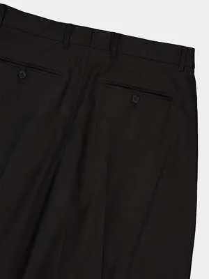 Givenchy Double Pleat Cotton Trousers