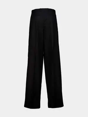 Givenchy Double Pleat Cotton Trousers