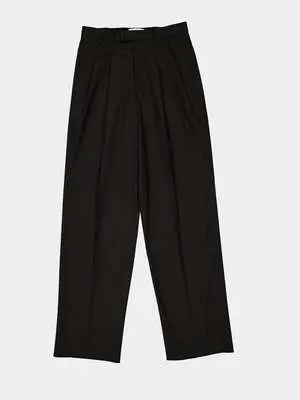 Givenchy Double Pleat Cotton Trousers