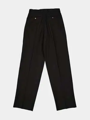 Givenchy Double Pleat Cotton Trousers