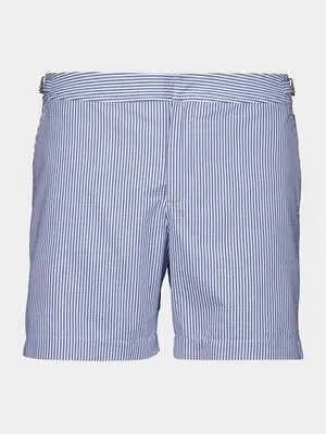 Orlebar Brown Nova Seersucker Bulldog Swim Shorts