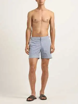 Orlebar Brown Nova Seersucker Bulldog Swim Shorts