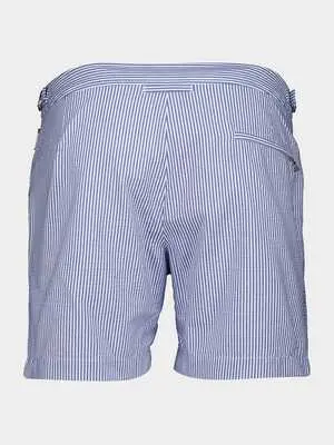 Orlebar Brown Nova Seersucker Bulldog Swim Shorts