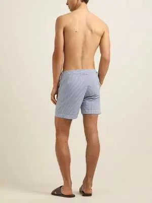 Orlebar Brown Nova Seersucker Bulldog Swim Shorts