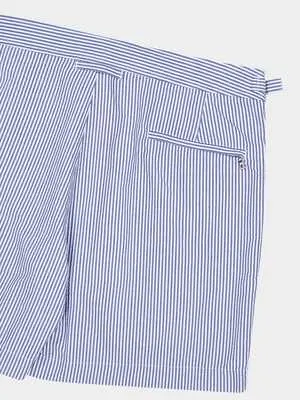 Orlebar Brown Nova Seersucker Bulldog Swim Shorts