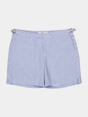 Orlebar Brown Nova Seersucker Bulldog Swim Shorts