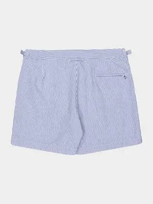 Orlebar Brown Nova Seersucker Bulldog Swim Shorts
